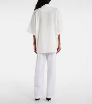 Khaite Owen Cotton Poplin Shirt