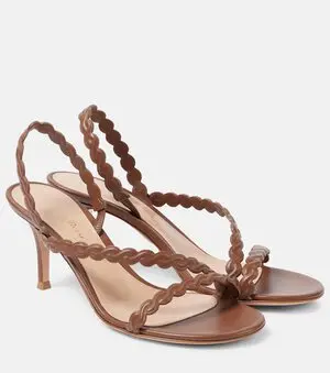 GIANVITO ROSSI Gianvito Rossi 70 Leather Sandals