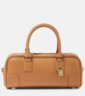 Loewe Amazona 23 Leather Tote - Brown