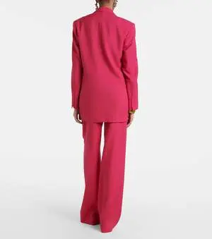 Dries Van Noten Oversized Wool And Mohair Blazer