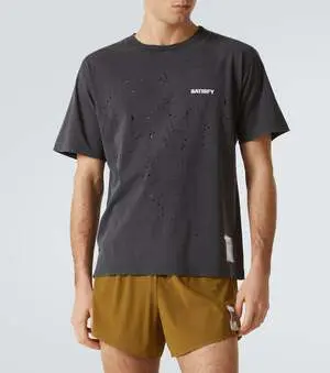 Satisfy Mothtech Cotton Jersey T-shirt - Black