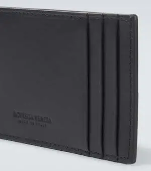 Bottega Veneta Intreccio Leather Card Holder