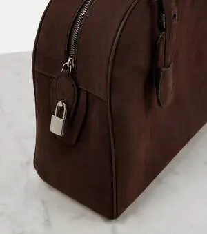 THE ROW India 12 Suede Tote Bag - Brown