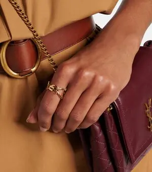 Saint Laurent Cassandre Ring - Gold