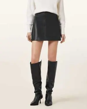 ALLSAINTS Renai Desserto® Mini Skirt