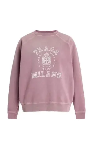 Prada Fleece Sweatshirts Hoodies For Women