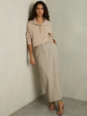 REISS Brittany Wool-blend Pencil Skirt