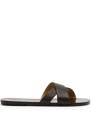 Marsèll Sottile Leather Sandals - Brown