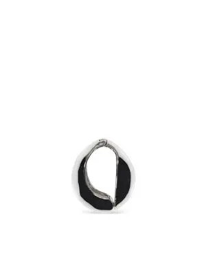 Coperni Sculptural Earrings - Silver