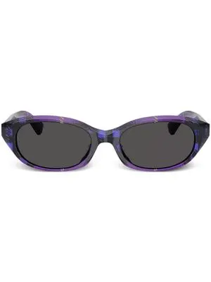 Burberry Be4447d Sunglasses - Purple