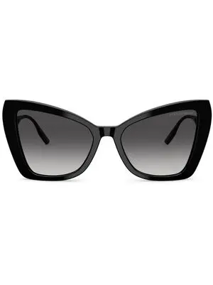 Dolce & Gabbana Butterfly-frame Sunglasses - Black