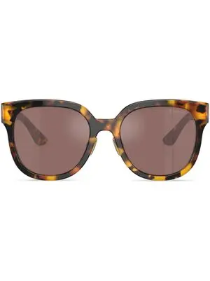 Miu Miu Square-frame Sunglasses - Brown