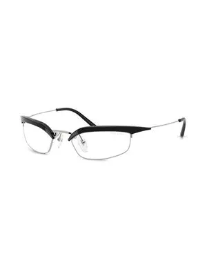 Prada Half Rim Eyeglasses