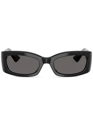 Oliver Spencer 1993c Rectangular Sunglasses - Black