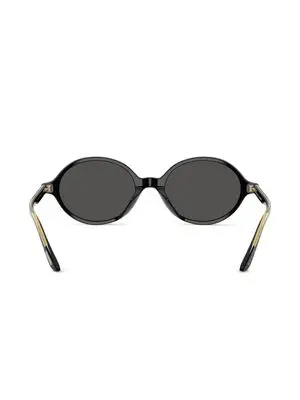 Oliver Spencer Round-frame Sunglasses - Black