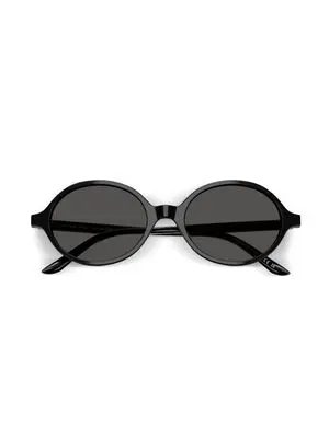 Oliver Spencer Round-frame Sunglasses - Black