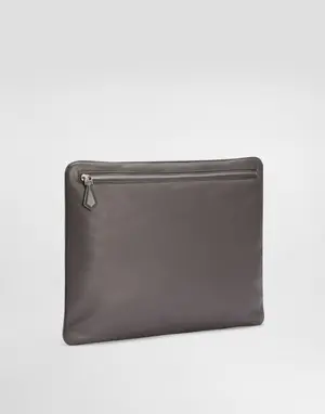 Dolce & Gabbana Calfskin Nappa Leather Pouch