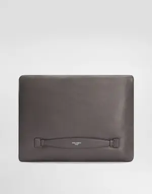 Dolce & Gabbana Calfskin Nappa Leather Pouch