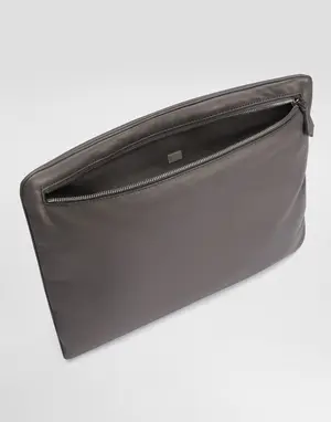 Dolce & Gabbana Calfskin Nappa Leather Pouch