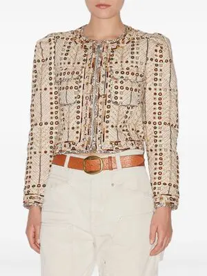 MARANT ETOILE Christy Jacket - Neutrals