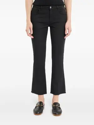 FAY Cropped Jeans - Black