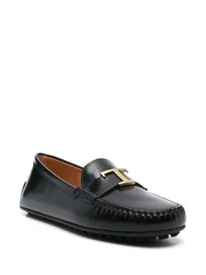 TOD'S T Timeless Leather Loafers
