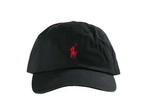 Polo Ralph Lauren Classic Sport Cap - Black/red