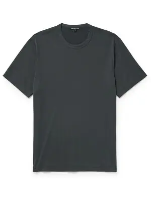 JAMES PERSE Luxe Cotton-jersey T-shirt - Gray