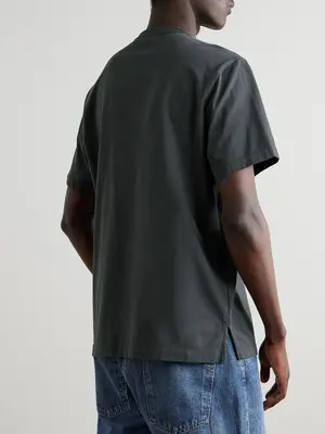 JAMES PERSE Luxe Cotton-jersey T-shirt - Gray