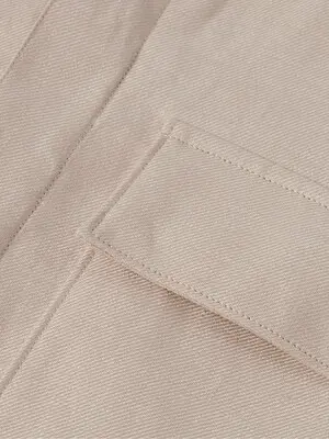 Zegna Linen-twill Overshirt - Neutrals