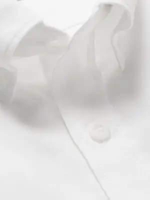 Sunspel Button-down Collar Cotton Oxford Shirt - White