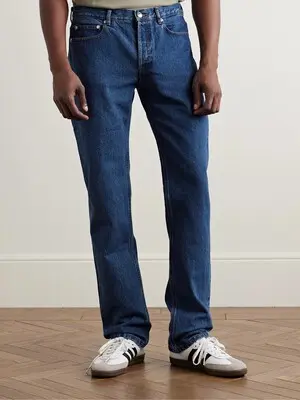 A.p.c. New Standard Straight-leg Organic Jeans - Blue