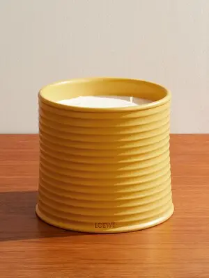 LOEWE PERFUMES Wasabi Large Scented Candle, 2120g - Yellow