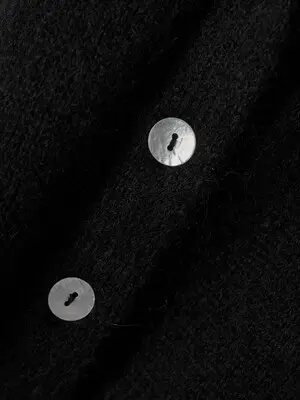 DÔEN Anisa Alpaca-blend Cardigan - Black