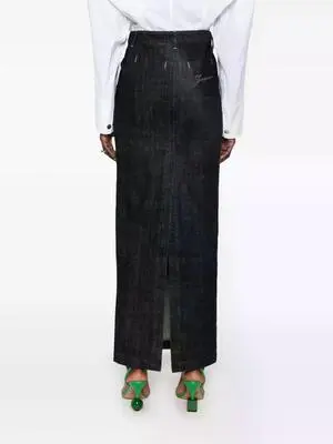Jacquemus Le Jupe De-nimes Maxi Skirt - Blue