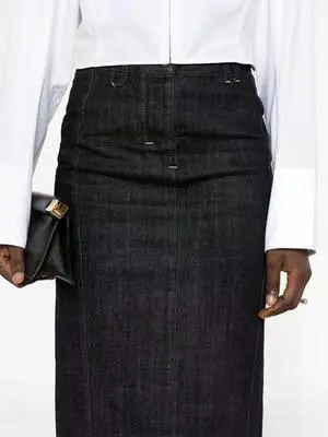 Jacquemus Le Jupe De-nimes Maxi Skirt - Blue