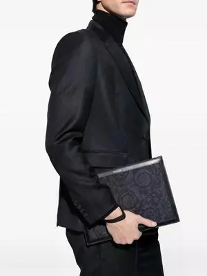 Versace Barocco-jacquard Clutch