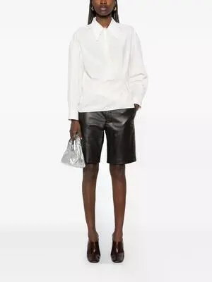 LEMAIRE Leather Shorts