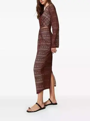 TWINSET Pointelle-knit Dress