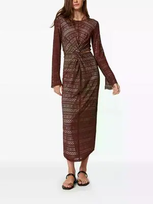 TWINSET Pointelle-knit Dress