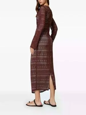 TWINSET Pointelle-knit Dress