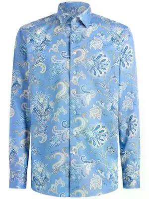 Etro Maxi Flower Paisley Shirt