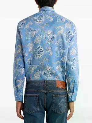 Etro Maxi Flower Paisley Shirt