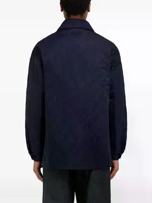FERRAGAMO Quilted Jacket - Blue