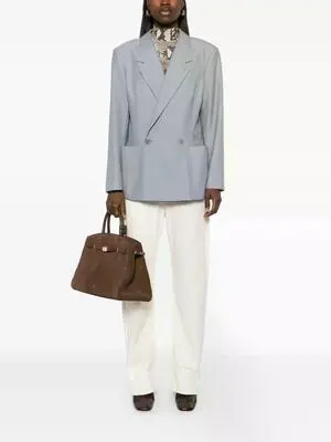 LEMAIRE Double-breasted Blazer - Grey