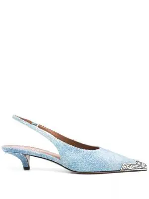 Paris Texas Kitten Heel Pumps