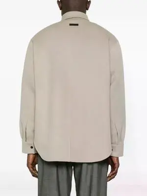 Fear Of God Felted-finish Overshirt - Neutrals