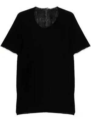 LABEL UNDER CONSTRUCTION Round-neck T-shirt - Black