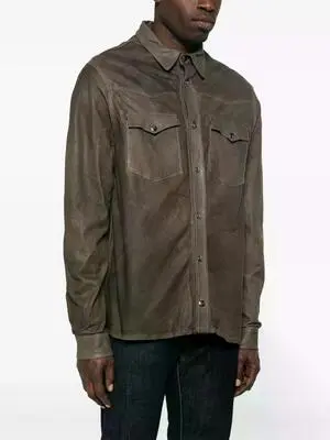 GIORGIO BRATO Leather Jacket