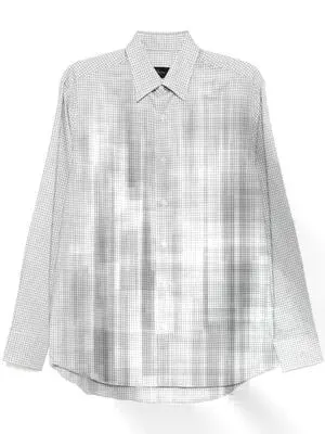 Brioni Checked Shirt - Green